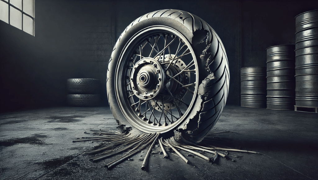 What are Some Issues with Spoke Motorcycle Wheels?
